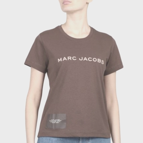 Marc Jacobs | Tops | Marc Jacobs The T Shirt Logo Short Sleeve Tee ...